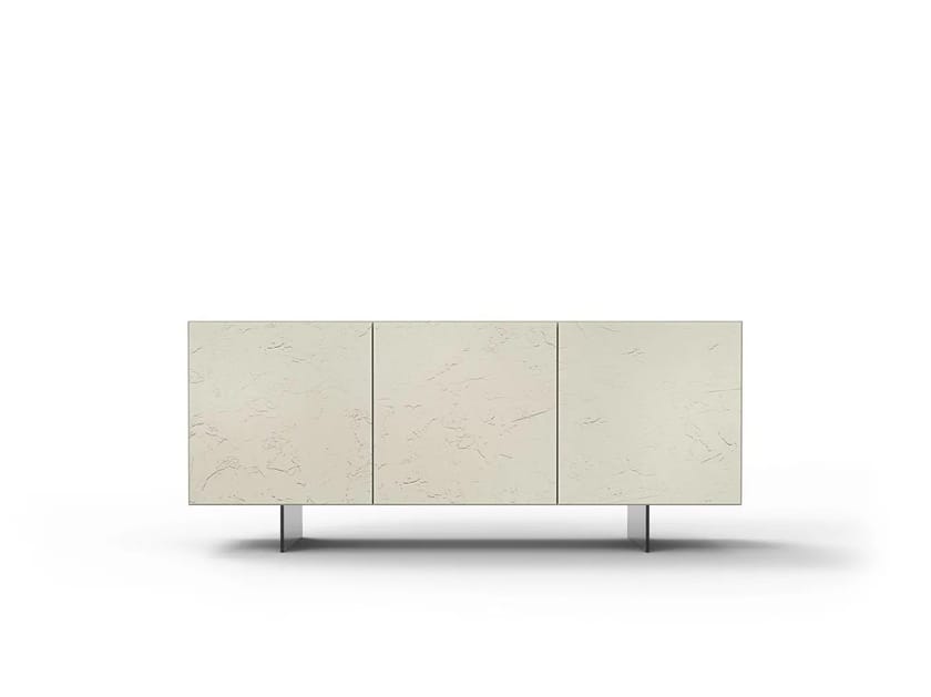 SHARP MA-1P Suspended MDF sideboard with doors By MOMENTI