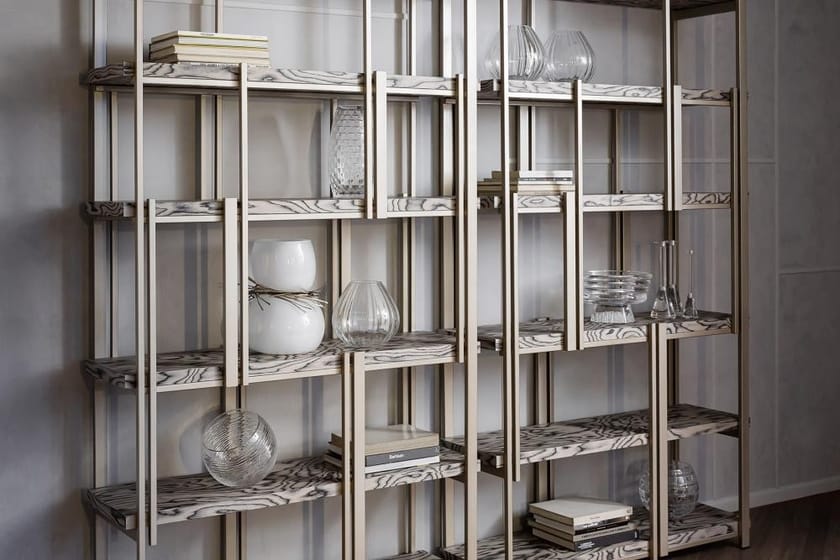 MONDRIAN | Open bookcase By Casamilano design Massimiliano Raggi