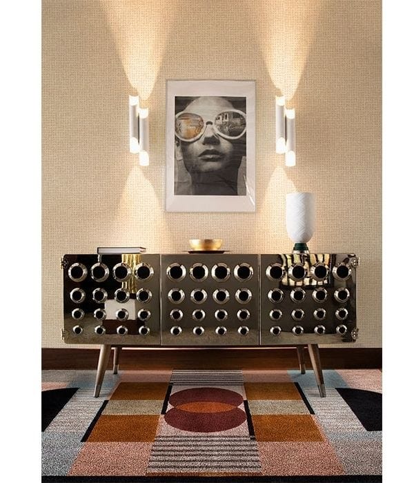 MONOCLES Sideboard with doors By Essential Home