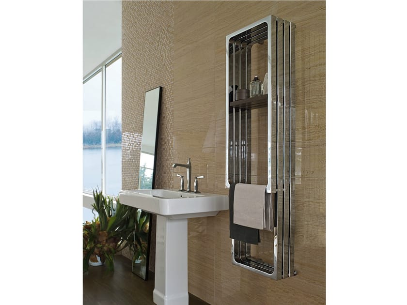 MONTECARLO | Vertical towel warmer By Tubes Radiatori design Peter Jamieson