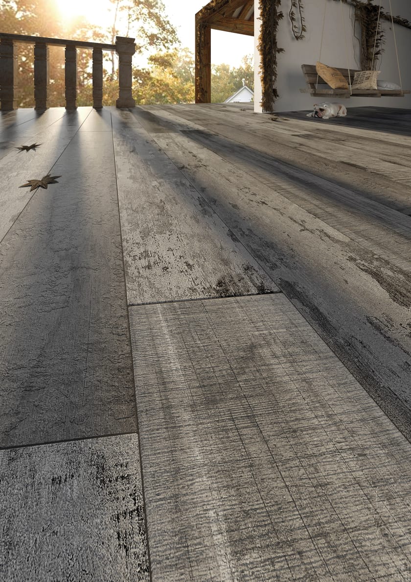 Pavimento in gres porcellanato effetto legno MONTGOMERY By VIVES