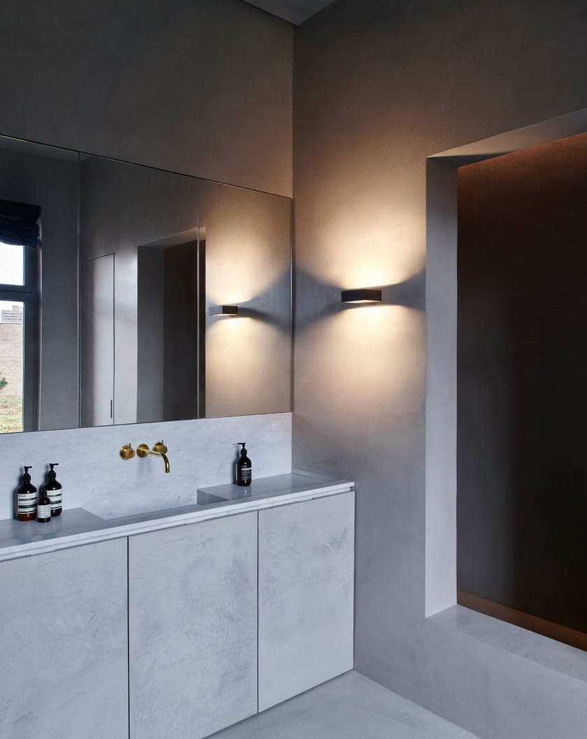 MONTUR L PC LED glass wall light By Deltalight