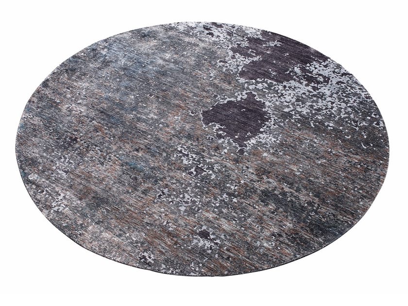 Handmade bamboo fibre rug MOON NIGHT By Massimo Copenhagen