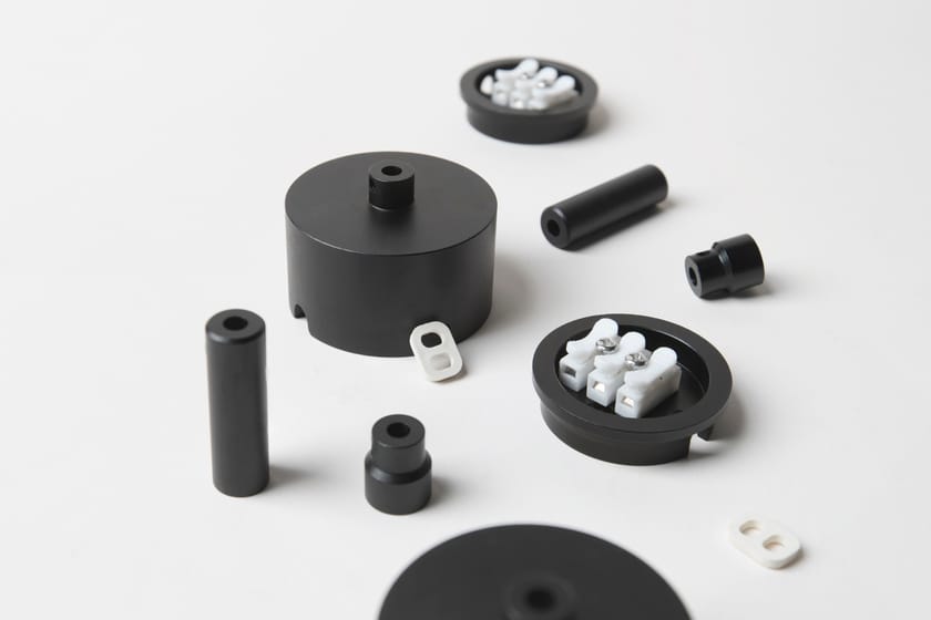 MOON LED concrete pendant lamp By Bentu Design