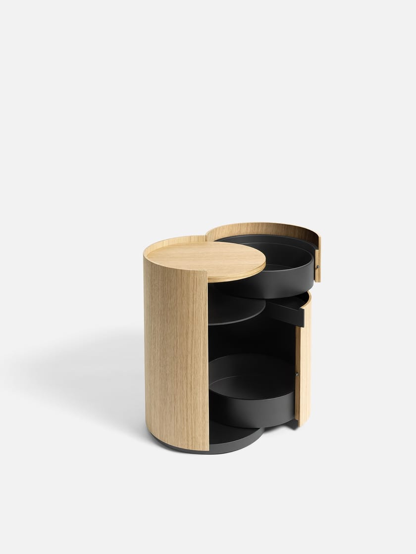 MOON SATELLITE High side table with storage space By Living Divani ...