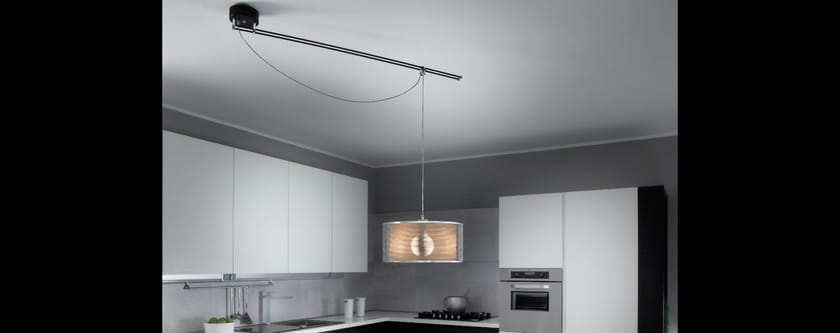 MOOVE | Fabric pendant lamp Moove Collection By Lumina design Francesco ...