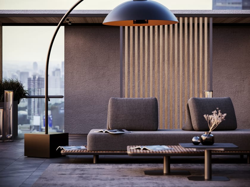 MORGAN Corner fabric garden sofa By SNOC