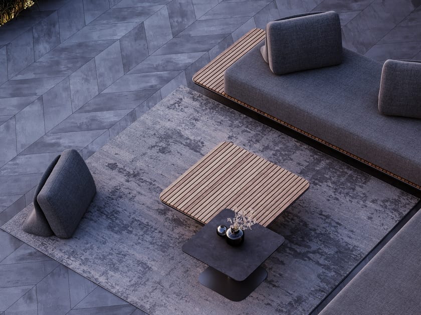 MORGAN Corner fabric garden sofa By SNOC