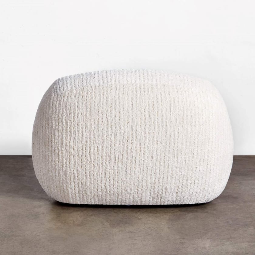 MORRO Fabric armchair By Kelly Wearstler