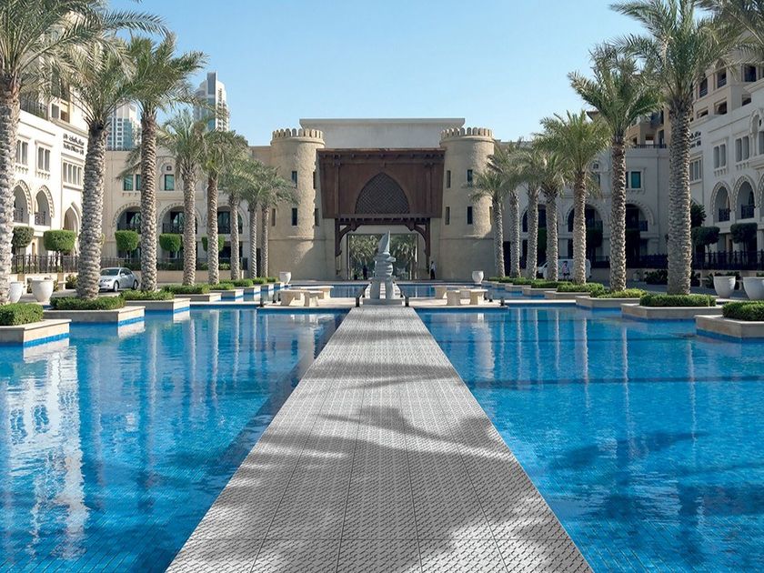 BAGA LUX Reconstructed stone outdoor floor tiles By BAGATTINI