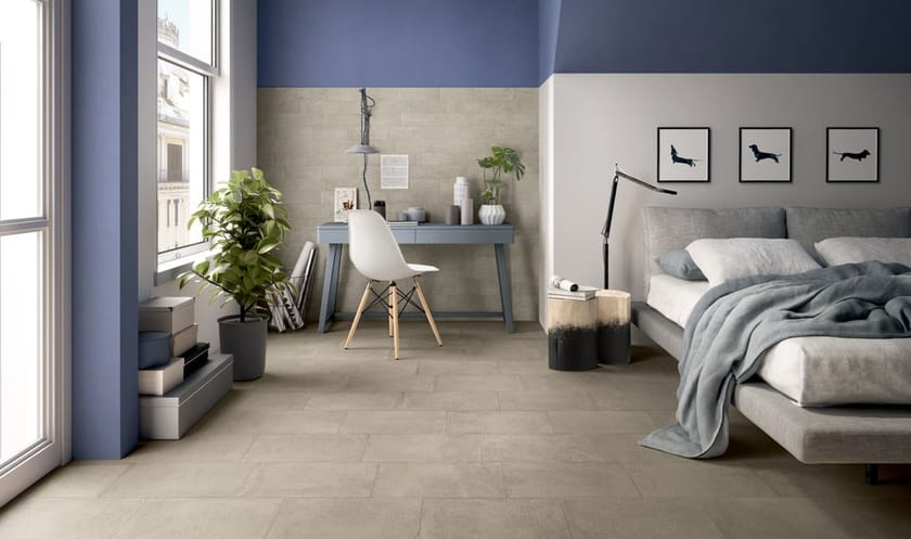 Porcelain stoneware wall/floor tiles with concrete effect MOTION By ...
