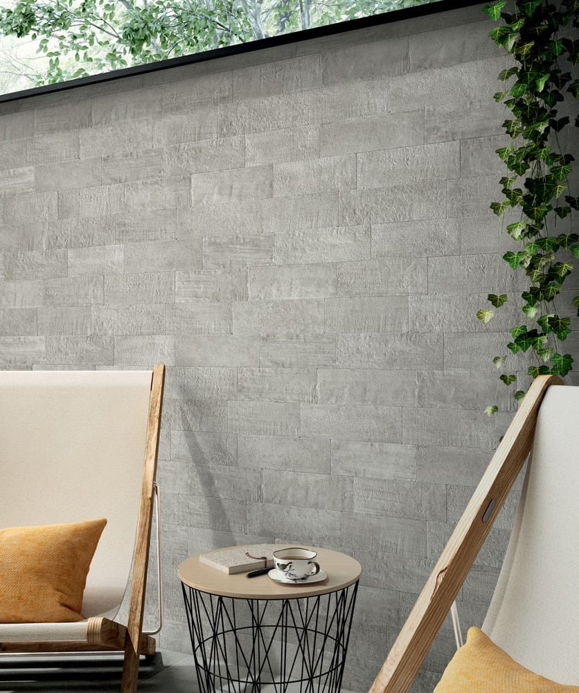 Porcelain stoneware wall/floor tiles with concrete effect MOTION By ...