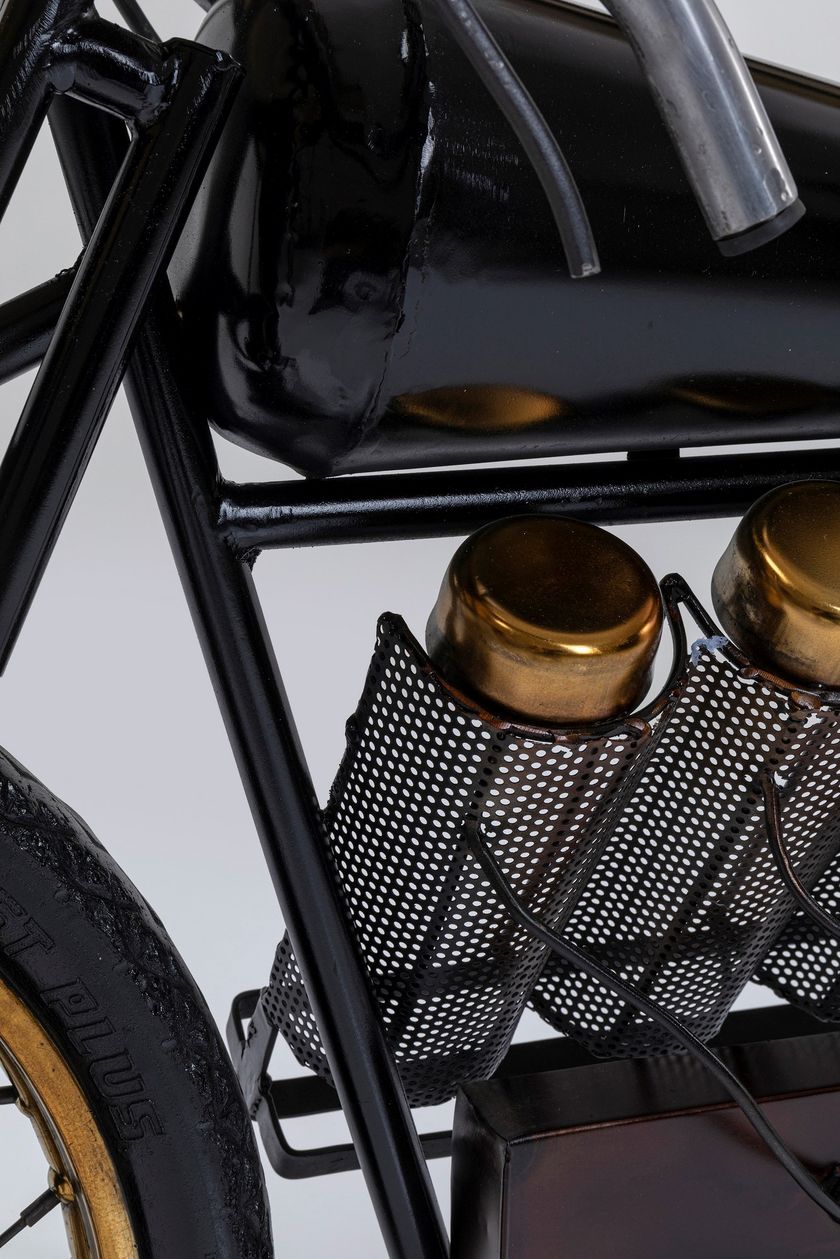 MOTORBIKE BLACK Steel bar cabinet By KARE Design