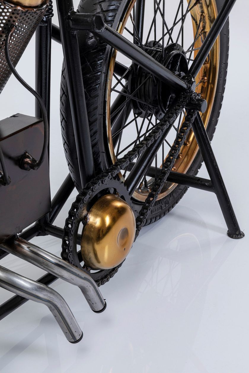 MOTORBIKE BLACK Steel bar cabinet By KARE Design