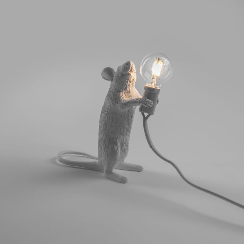 MOUSE LAMP STANDING - STEP Table lamp By Seletti | design Marcantonio
