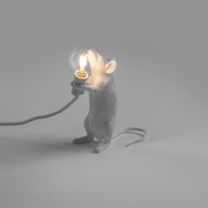 MOUSE LAMP STANDING - STEP Table lamp By Seletti | design Marcantonio