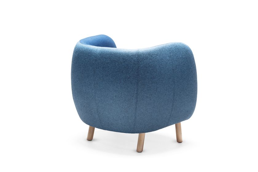 MOUSSE P Easy chair By CHAIRS & MORE