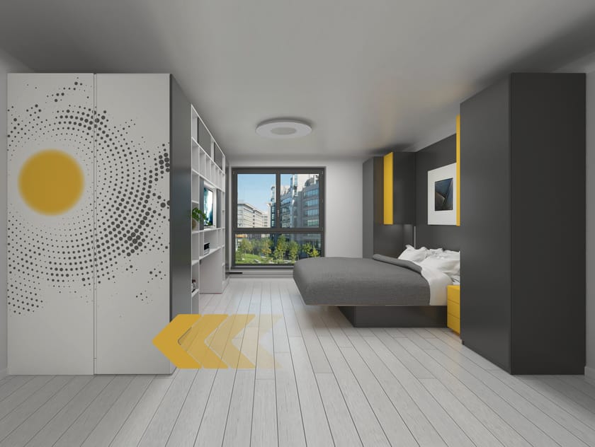 Mobile furniture for daily living space conversion MOVI By Dizzconcept ...