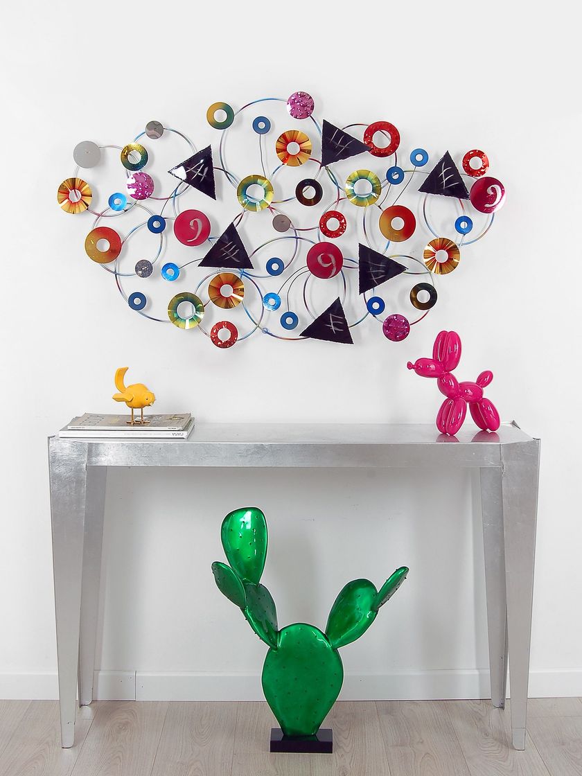 MP001A | Objet de décoration murale Objet de décoration murale en métal ...