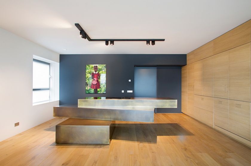 MP78 Ceiling mounted linear lighting profile By Modular Lighting ...