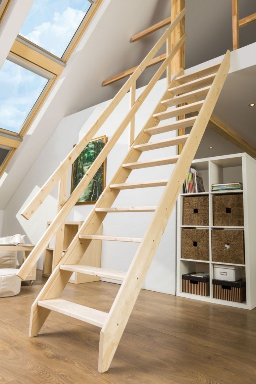 MSU UNIVERSAL Solid wood Open staircase By Fakro