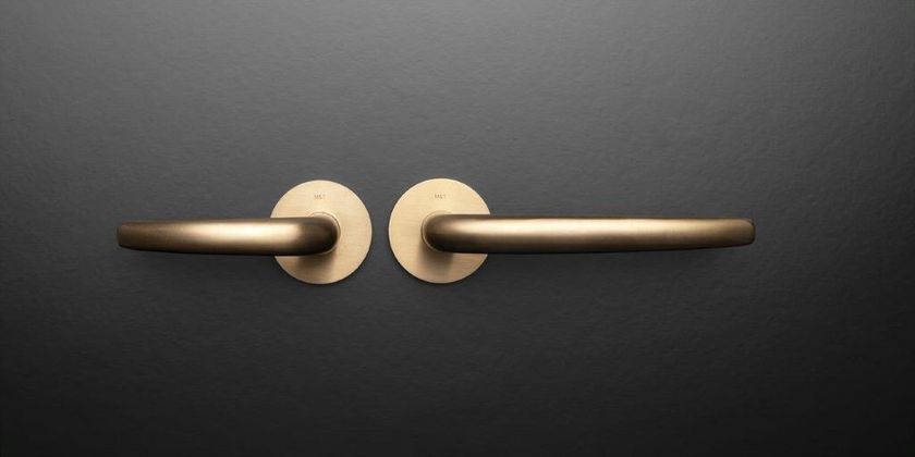 ICONIC Stainless steel door handle By M&T 1997