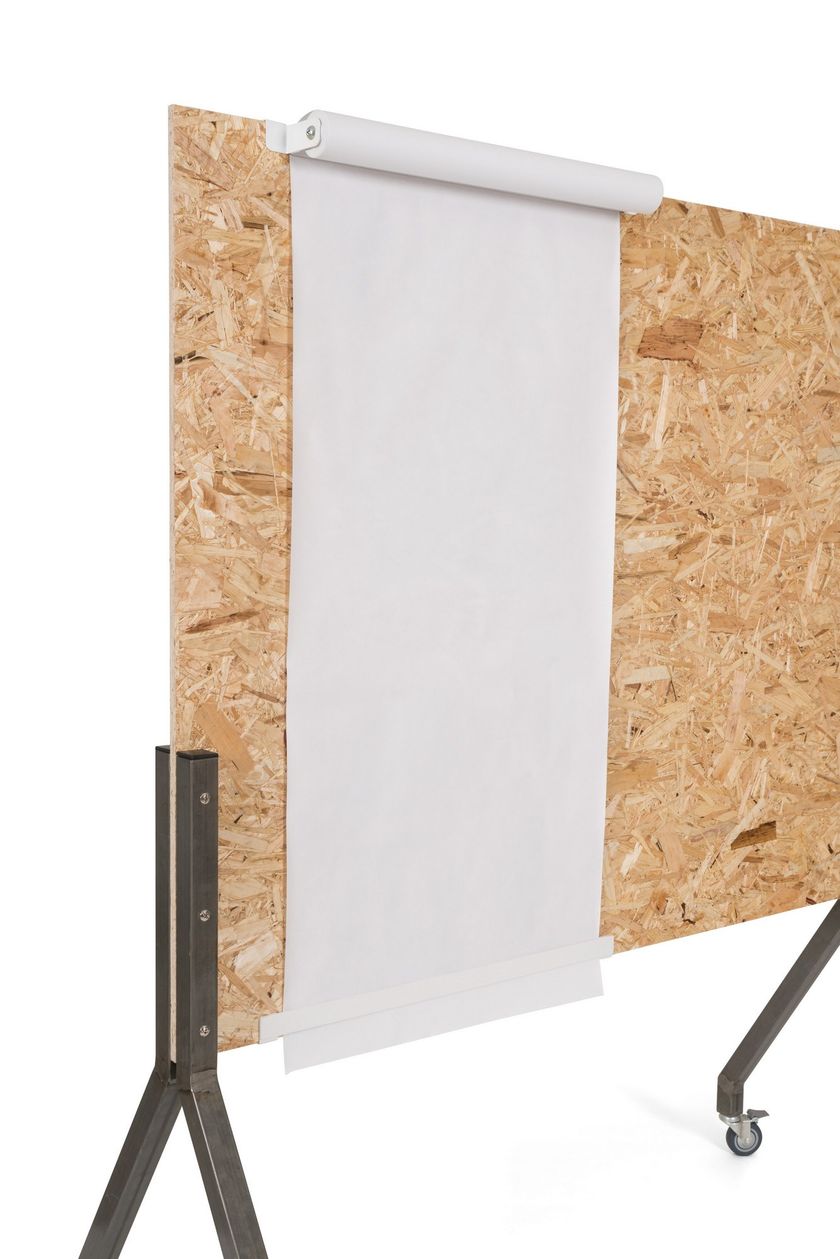 MULTI Cork office whiteboard with castors By ARCHYI.