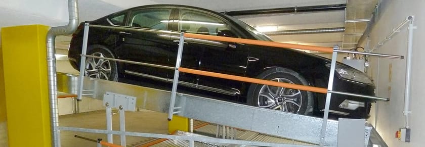 SISTEMA DI PARCHEGGIO MULTIBASE 2042 Sistema di parcheggio automatico By CARMEC