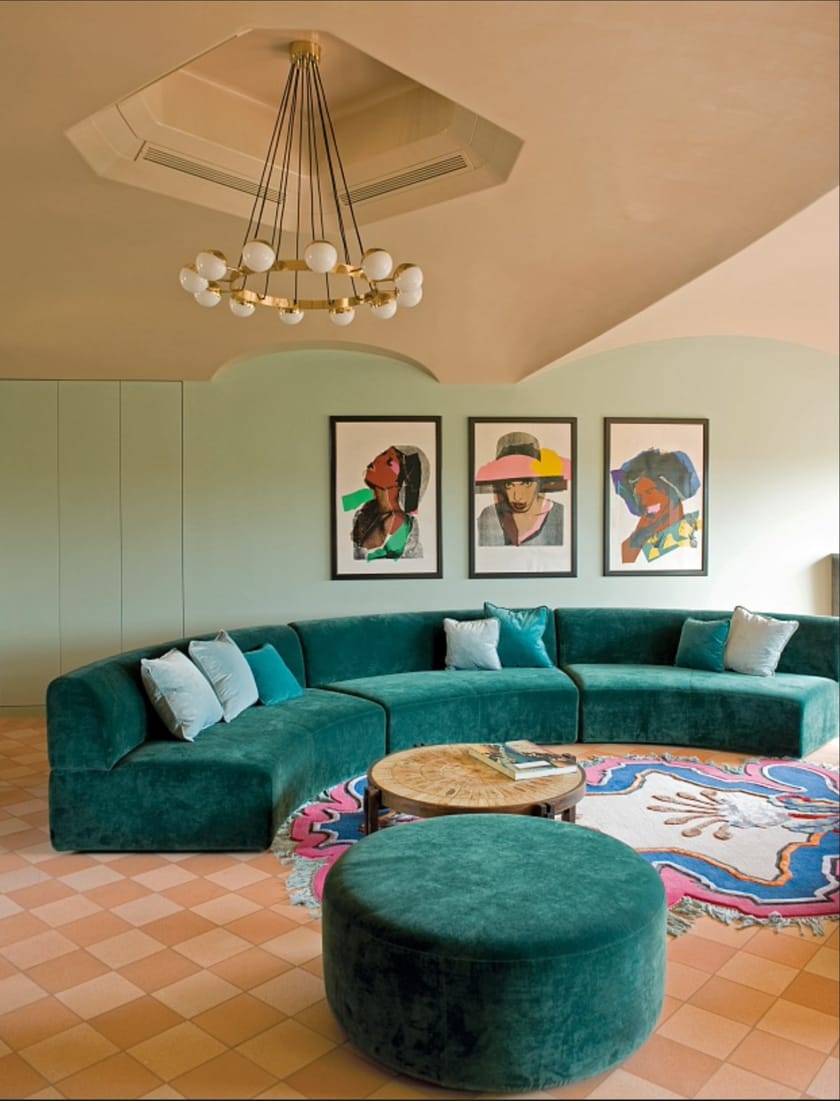 MULTIFARIOUS FLORA VOL.II VERS. B rug By Illulian design Paula Cademartori