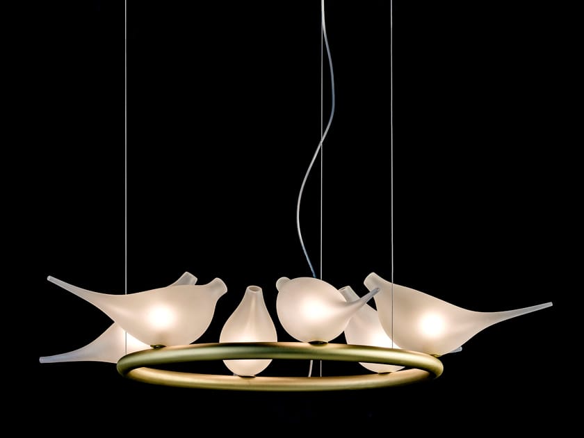 LIGHT OF LOVE 6 Pendant lamp By MULTIFORME