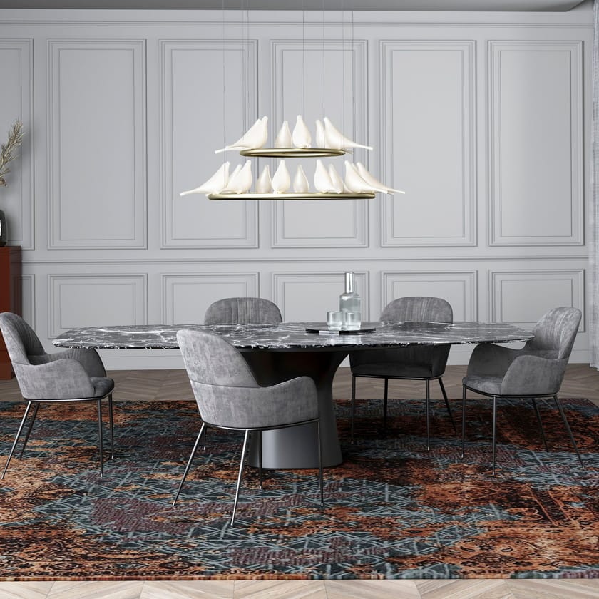 LIGHT OF LOVE 6 Pendant lamp By MULTIFORME