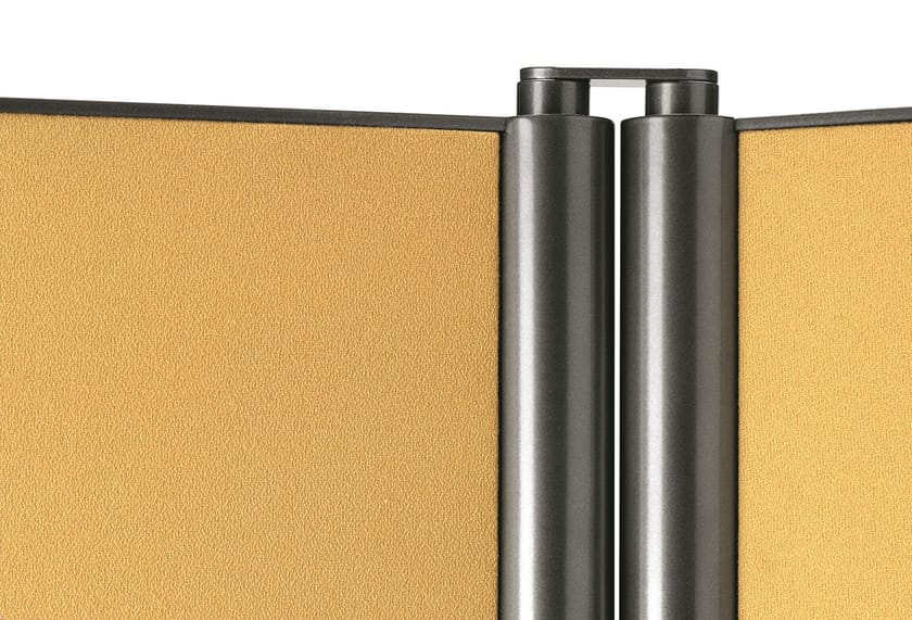 Panel de separación de pie modular de madera multiestrato con ruedas ...