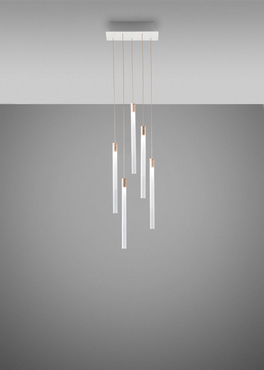 MULTISPOT TOOBY | Pendant lamp LED Borosilicate glass pendant lamp By ...