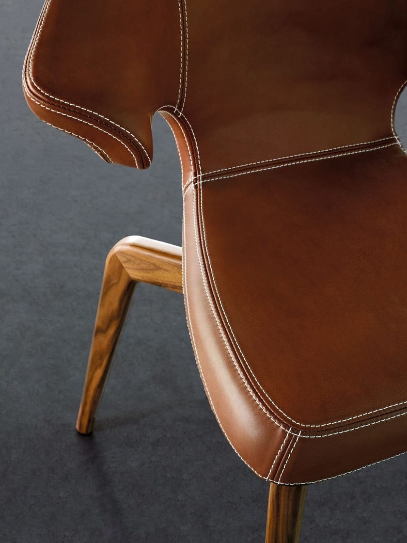 MUNICH Upholstered chair with armrests By ClassiCon | design Sauerbruch ...