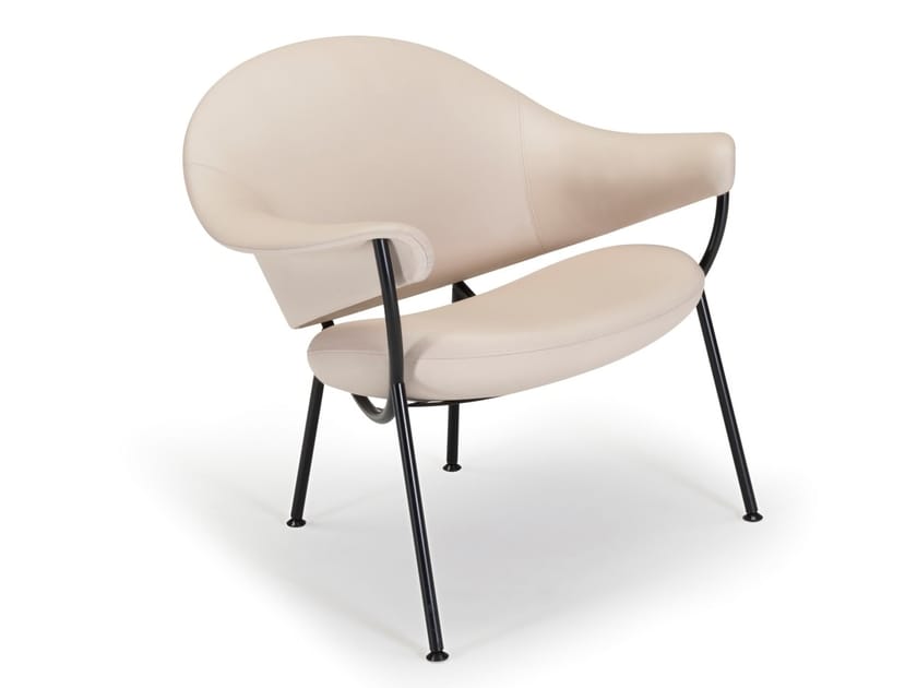 MURANO Fabric easy chair with armrests By Offecct | design Luca Nichetto