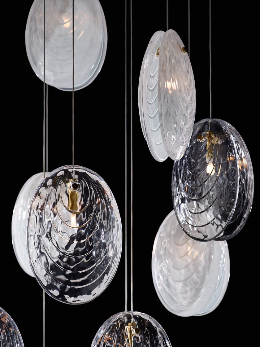 MUSSELS RECTANGULAR 26 pendant lamp By bomma