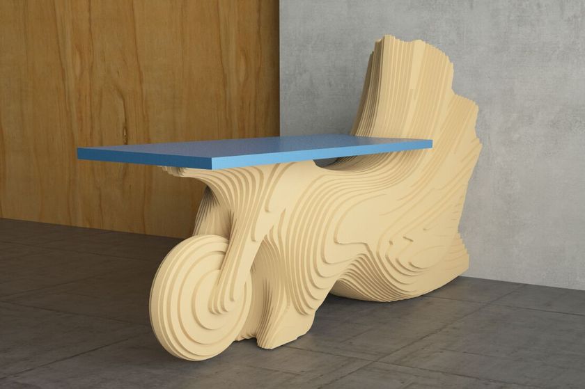 MOTO Table By MYWOODREAM