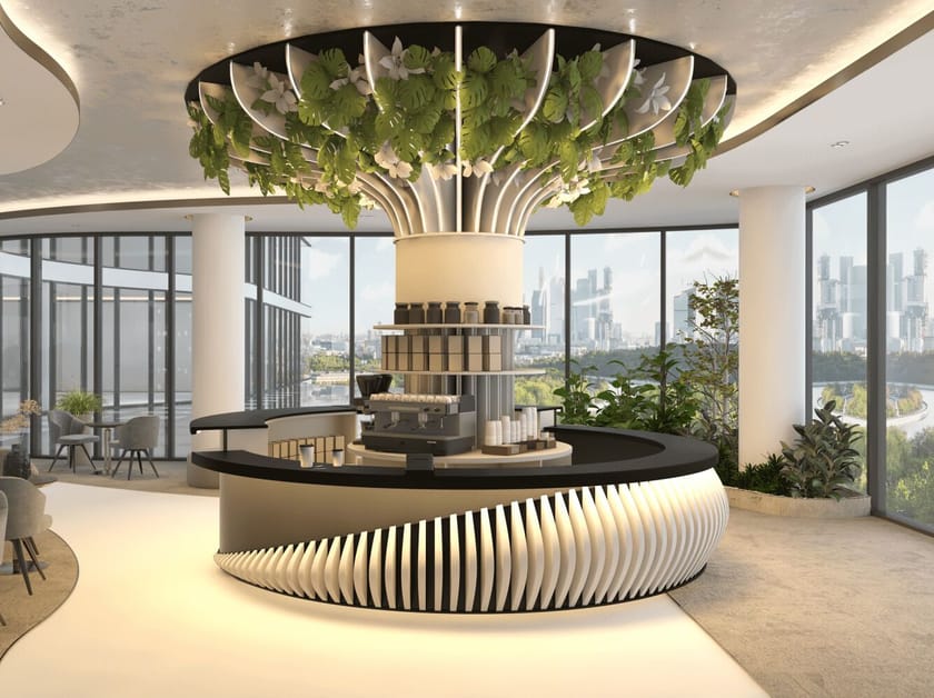 Enlightened Plywood Bar counters | Archiproducts