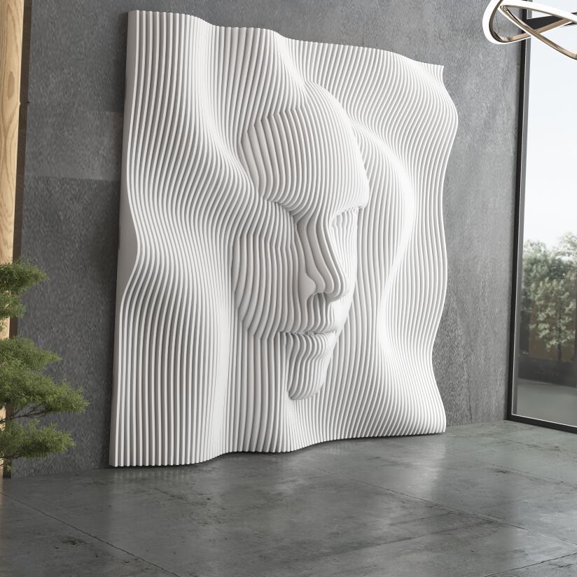RYTHMO Parametric wall panel By MYWOODREAM
