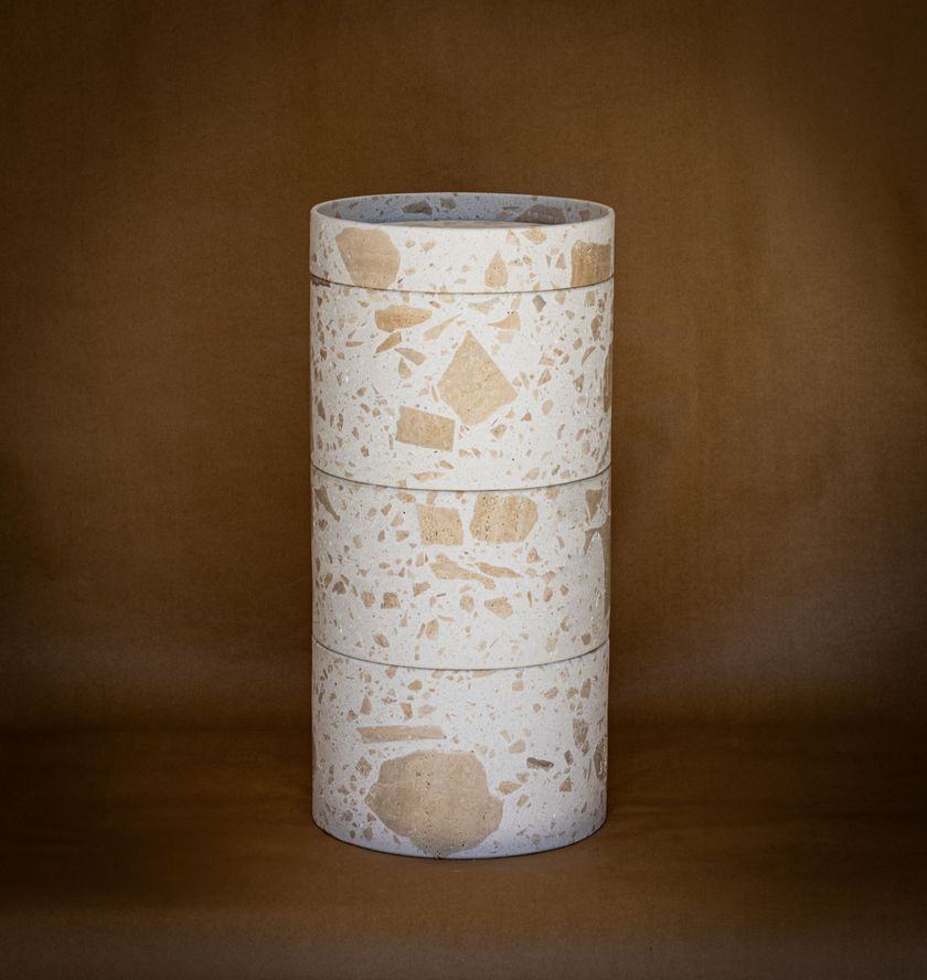 UNIR Round marble washbasin By Maami Home