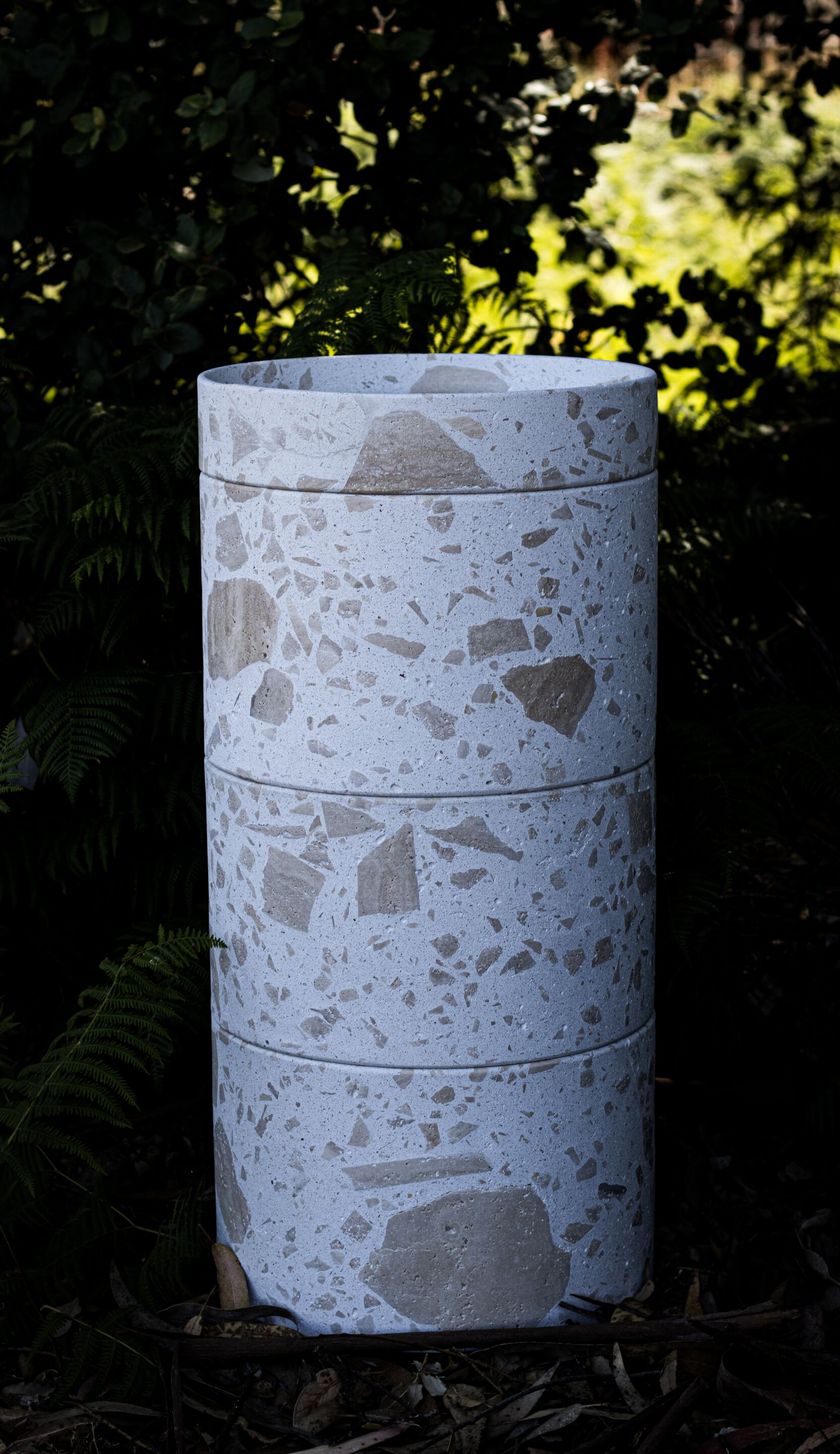 UNIR Round marble washbasin By Maami Home