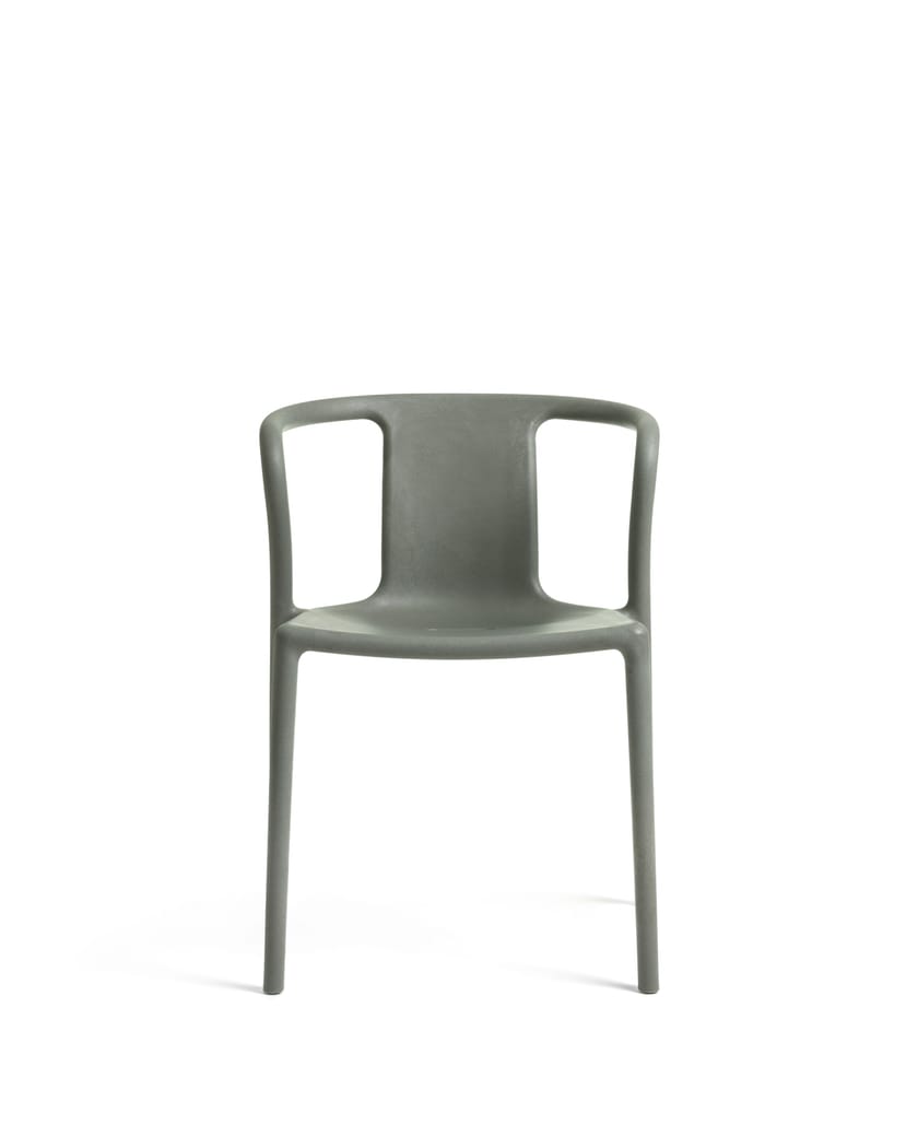 RE AIR-ARMCHAIR Stackable polypropylene chair with armrests By Magis ...