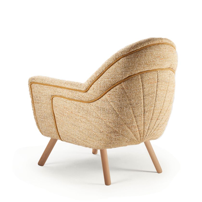 FRIDA Fabric armchair with armrests By Mambo Unlimited Ideas