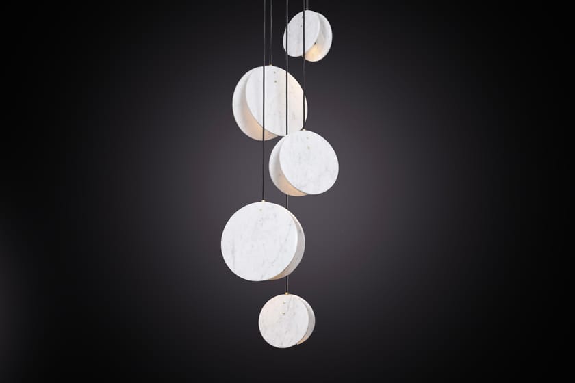 SHELL 5 PIECE Pendant lamp By Marc Wood | design Marc Wood Designer