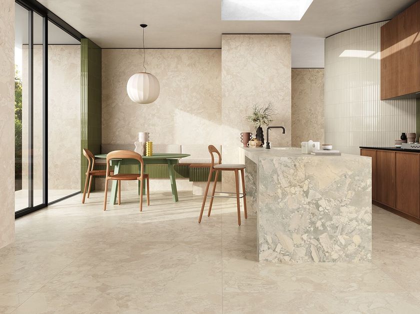 ARKIGEM FLORA Porcelain stoneware wall/floor tiles with stone effect By ...