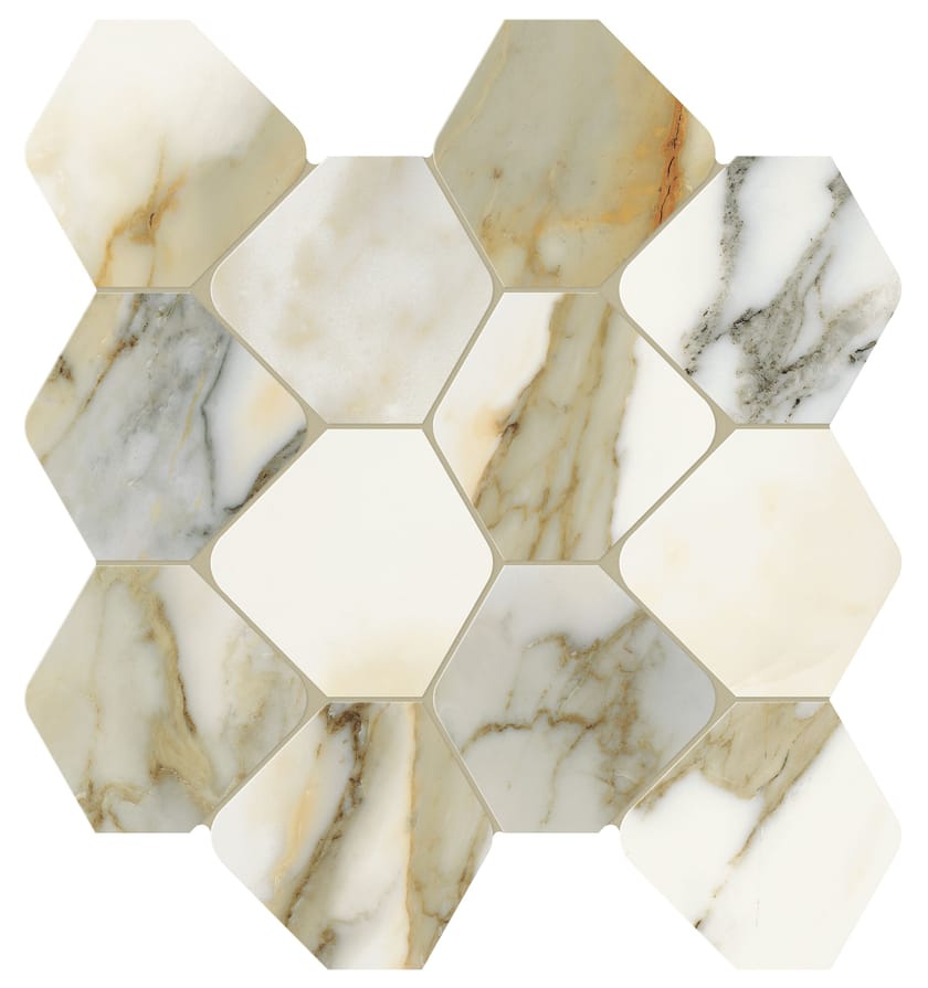 SCULTOREA CALACATTA VENA ANTICA Mosaico By Marca Corona