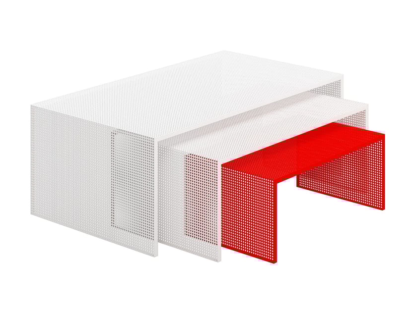 Perforated Metal Table