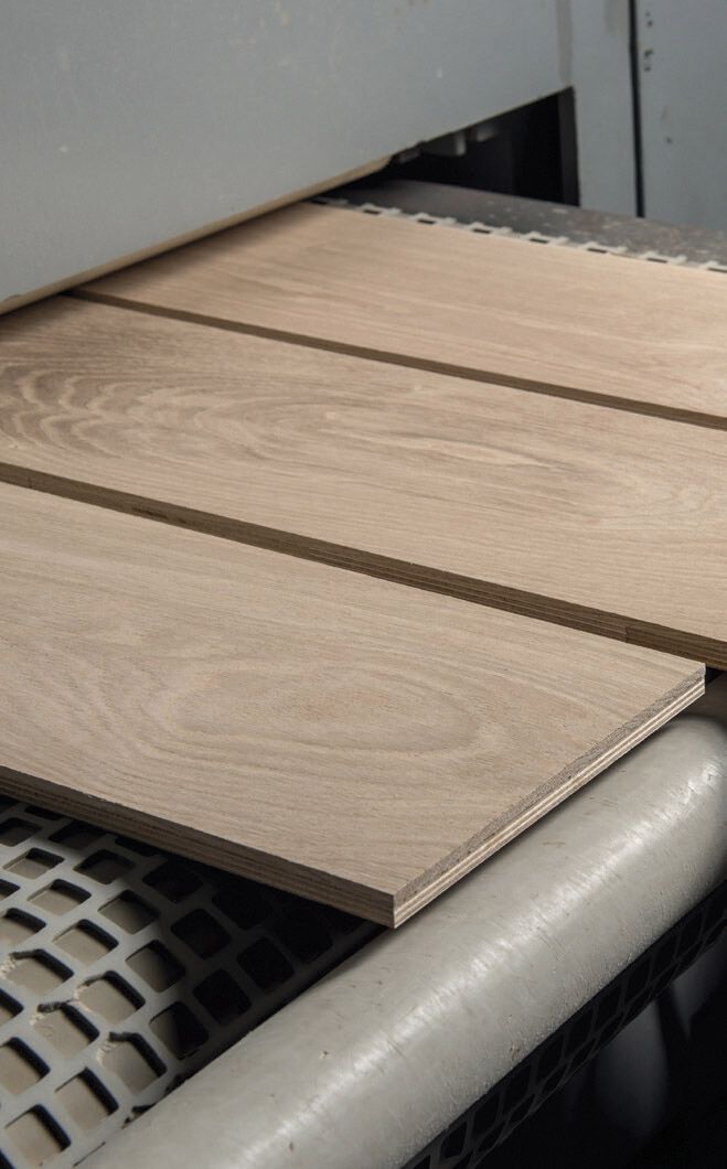 PRE-SMOOTHED Wood surface finish By Mardegan Legno