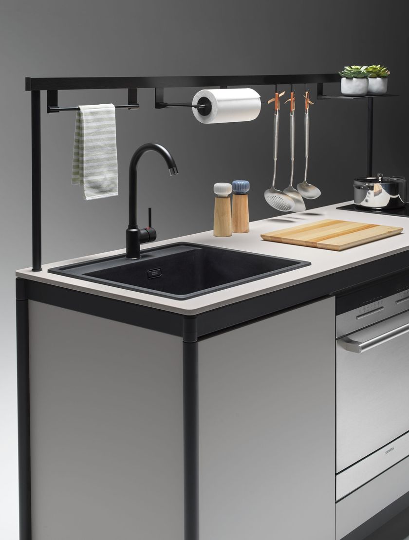 FLUIDO® KITCHENETTE Kitchen unit By Martex