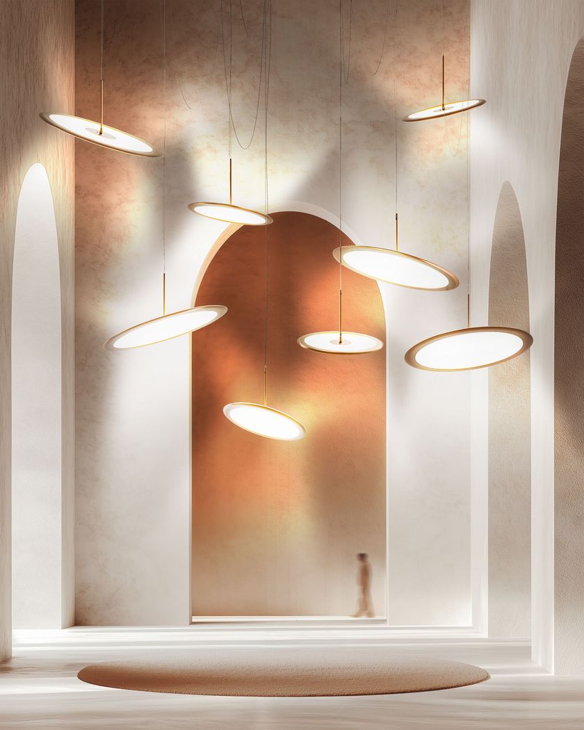 NOURA Pendant lamp By Martinelli Luce